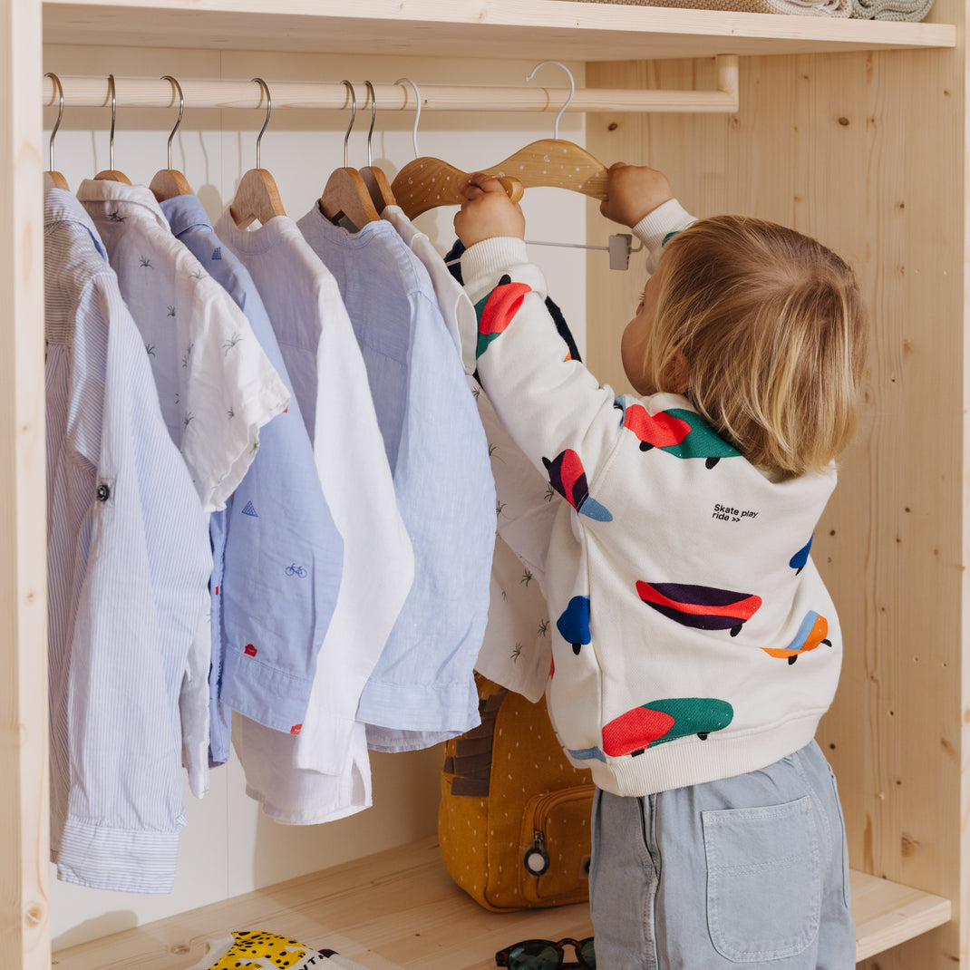 Sistema Armadio EverGrow, l'armadio Montessori evolutivo – Nabè