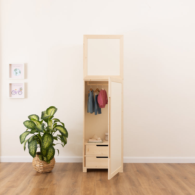 Sistema Armadio EverGrow, l'armadio Montessori evolutivo – Nabè