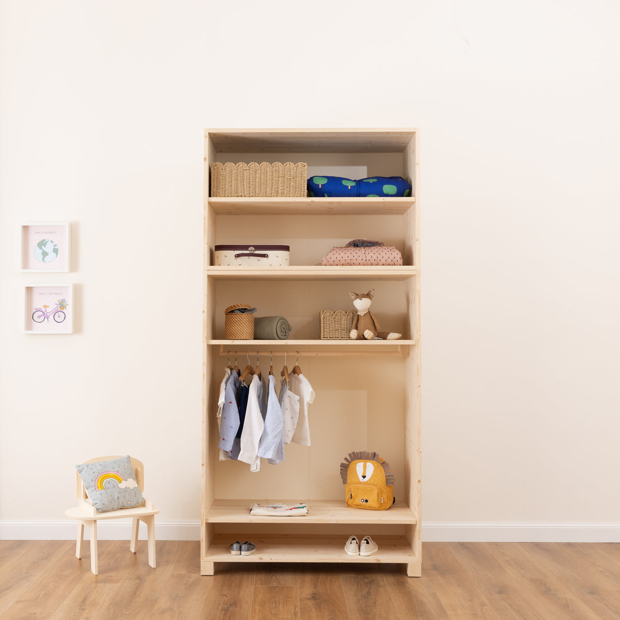 Armadio evolutivo EverGrow Maxi - componibile, modulabile, 100% legno ...